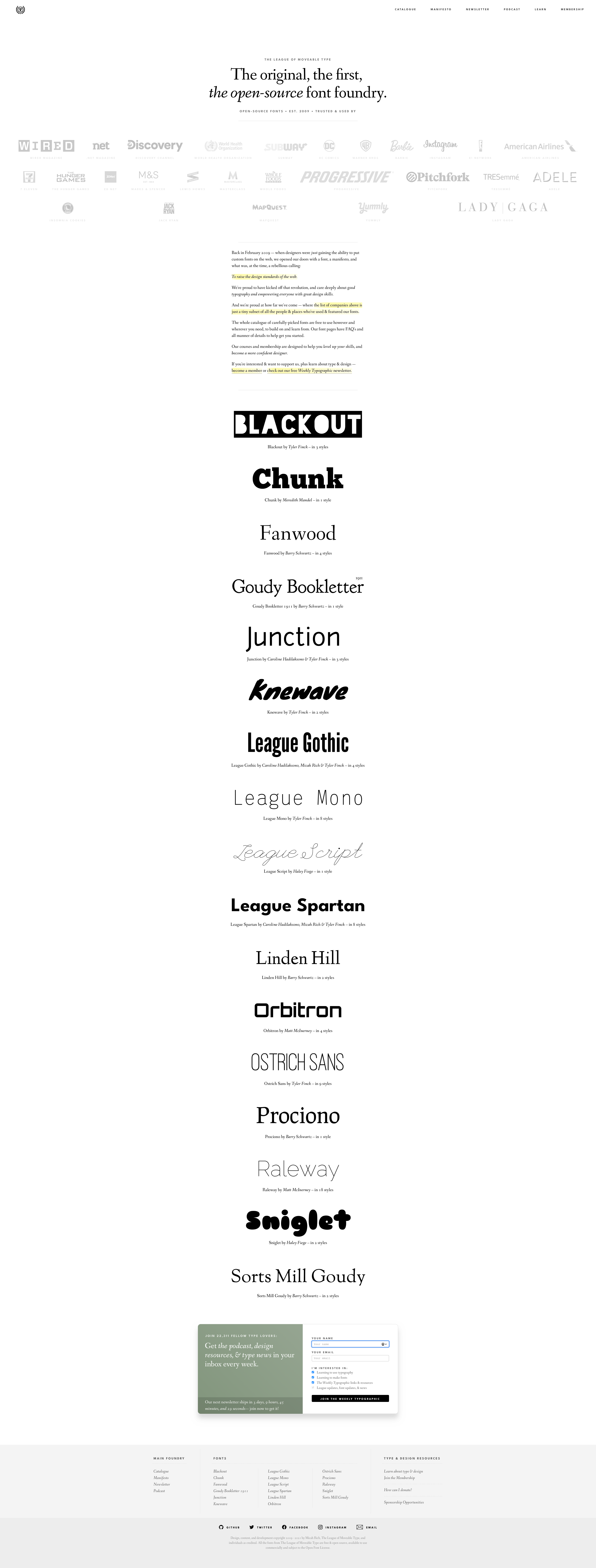 These examples show it’s possible - Design interesting one-column websites